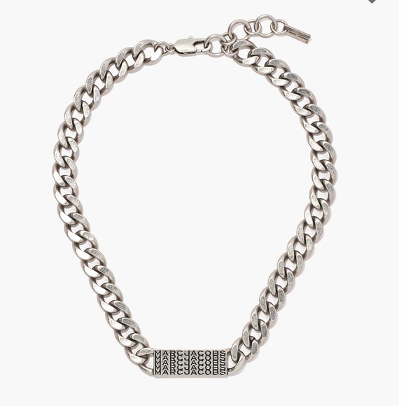 Marc Jacobs | Jewelry | Marc Jacobs Heaven Barcode Monogram Id Chain ...
